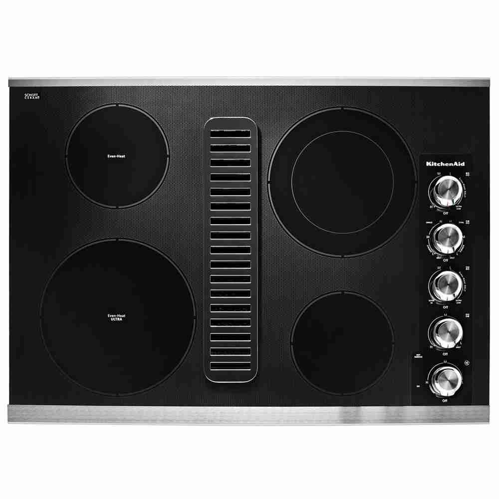 30" Electric Downdraft Cooktop with 4 Elements - Alexander & Ray's TV ...