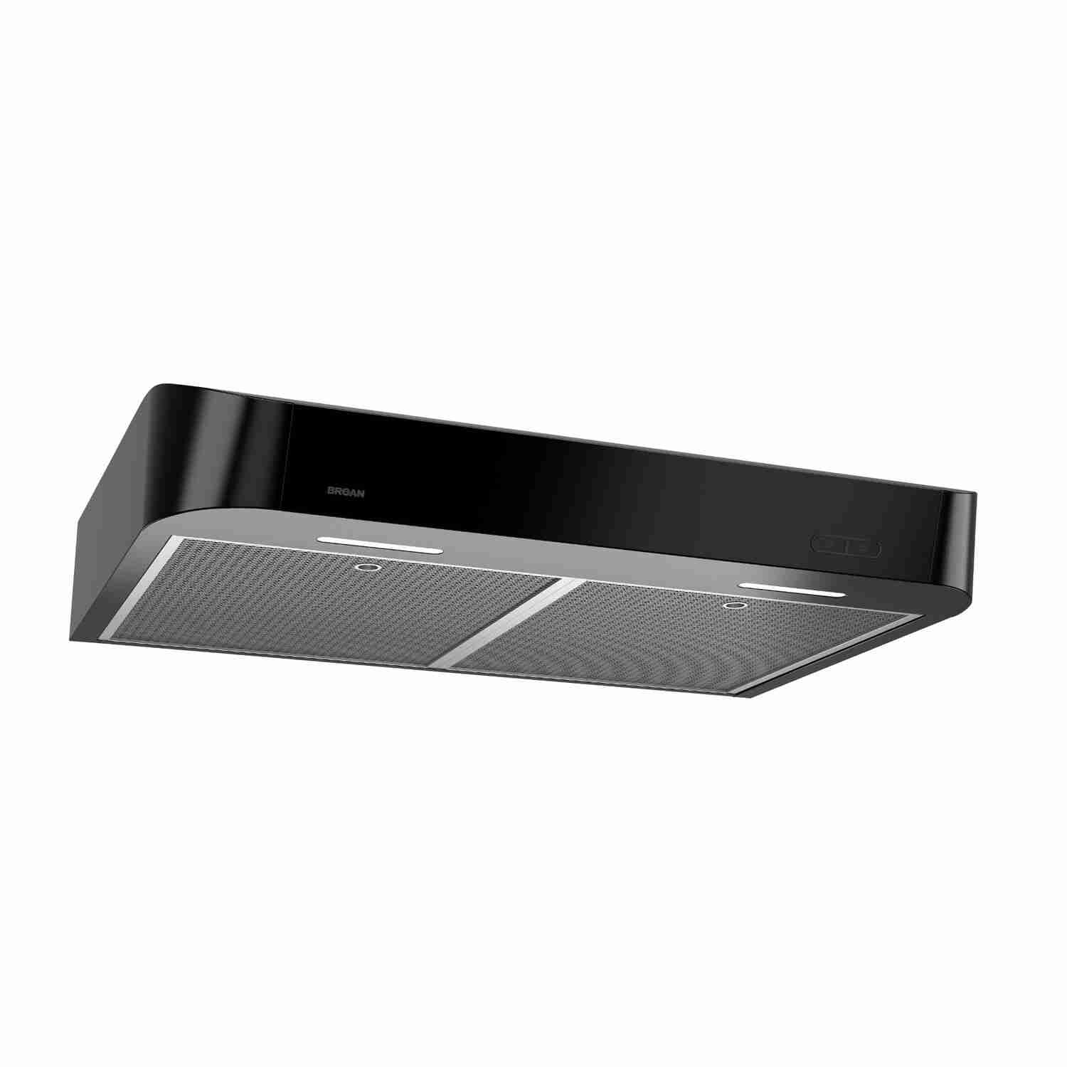 Antero 36-Inch 300 Max Blower CFM 5 Sones Black Range Hood - Alexander ...